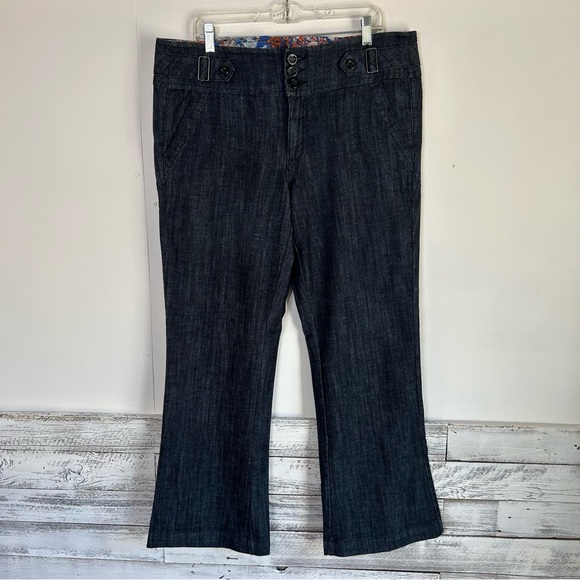 one 5 one | Jeans | One 5 One Wide Leg Trouser Style Wide Waistband ...